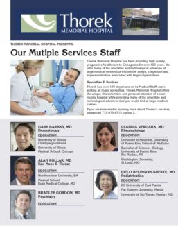 Meet the Dedicated Staff at Thorek Memorial Chicago Hospital